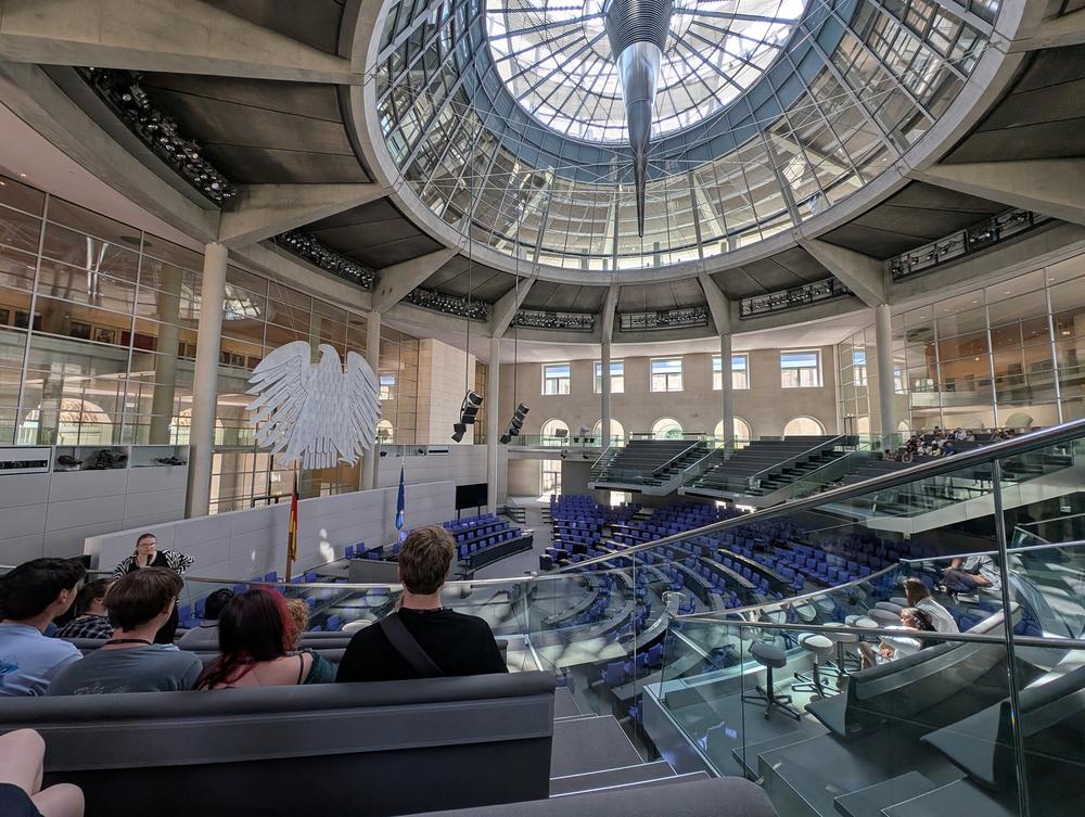 Excursion to the Reichstag building • FUBiS